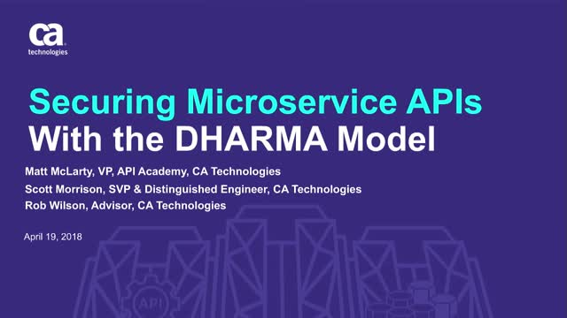 Securing Microservice APIs