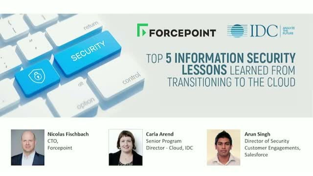 The Top 5 Security Lessons Learned from Transitioning to the Cloud