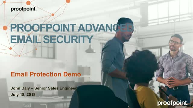 Proofpoint Email Protection Demo - See it Live