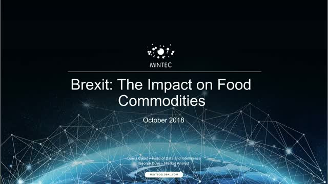 Brexit: The Impact on Food Commodities