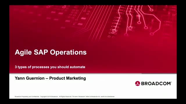 Agile SAP Operations