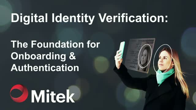 Digital Identity Verification: The Foundation for Onboarding and ...