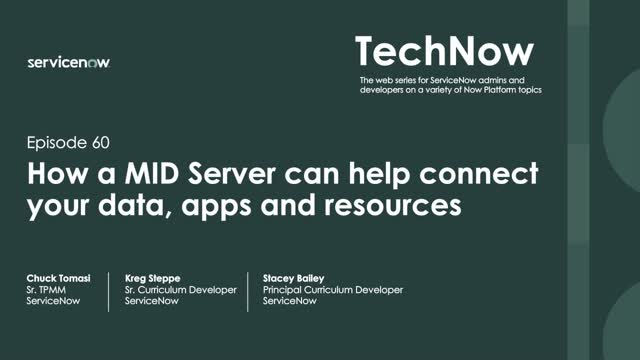 Why you need a MID server to navigate your firewalls