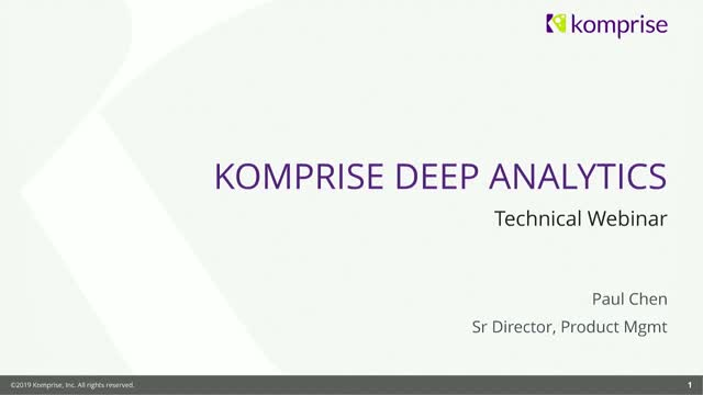 Komprise Deep Analytics: Discover the Value in Data