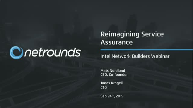 Reimagining Service Assurance