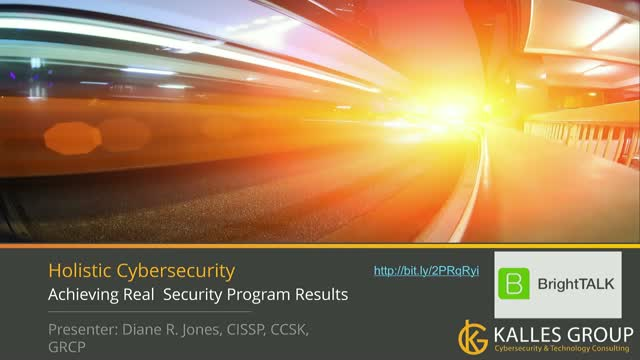 Holistic InfoSec: Achieving Real Information Security Program Results