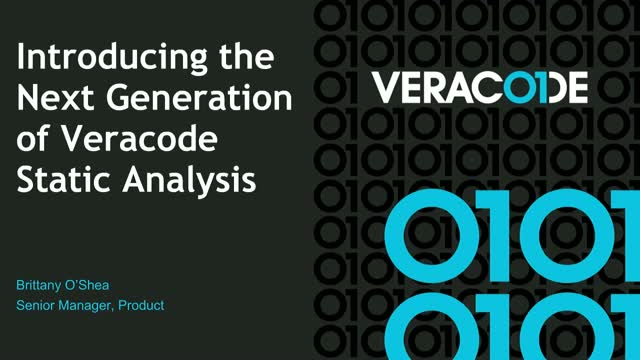 Introducing the Next Generation of Veracode Static Analysis
