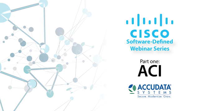 ACI -- Software-Defined Webinar Series