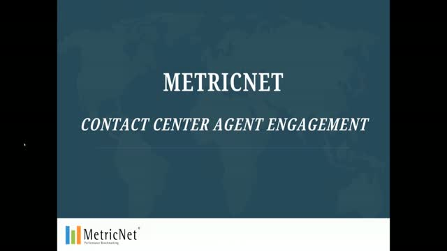MetricNet Contact Center Agent Engagement Scorecard Demo