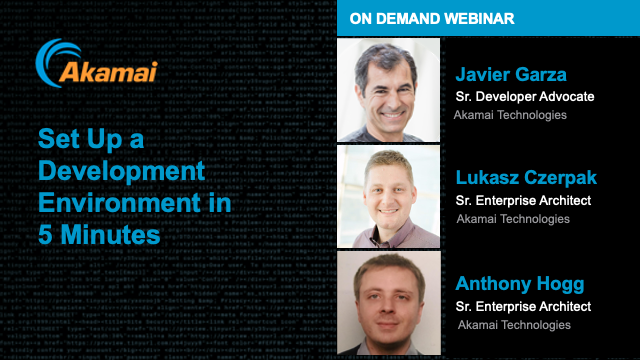 Set Up a Development Environment in 5 Minutes