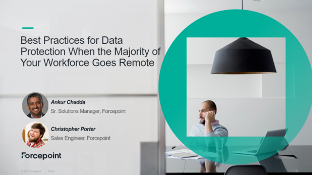 The Best Practices for Data Protection for a Remote Workforce