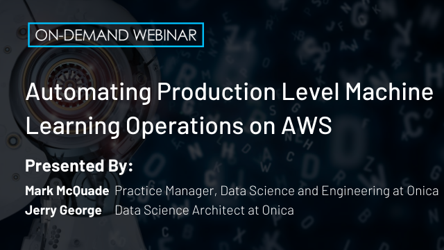 Automating Production Level Machine Learning Operations On AWS automating-production-level-machine-learning-operations-on-aws