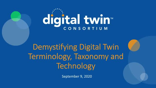 Demystifying Digital Twin Terminology Taxonomy And Technology