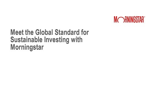 Meet the Global Standard for Sustainable Investing with Morningstar
