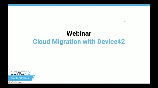 Cloud Migration with Device42