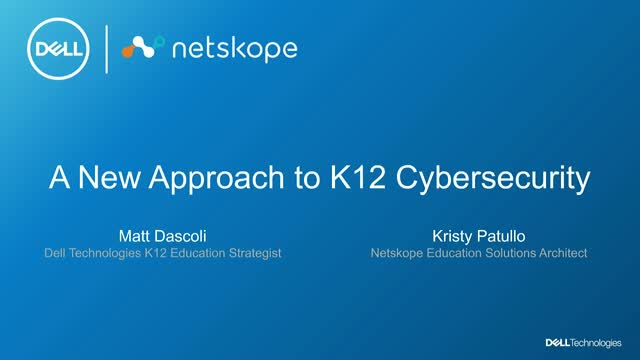 A new approach to K12 Cybersecurity