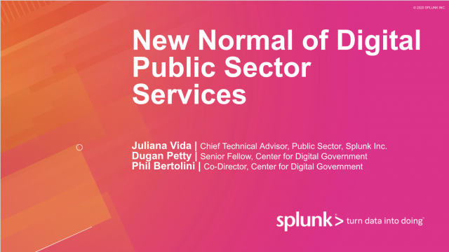 New Normal of Digital Public Sector Services