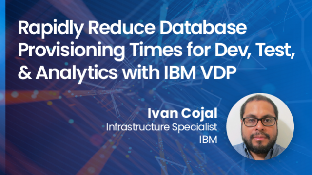 Rapidly reduce database provisioning times for dev/test/analytics with ...