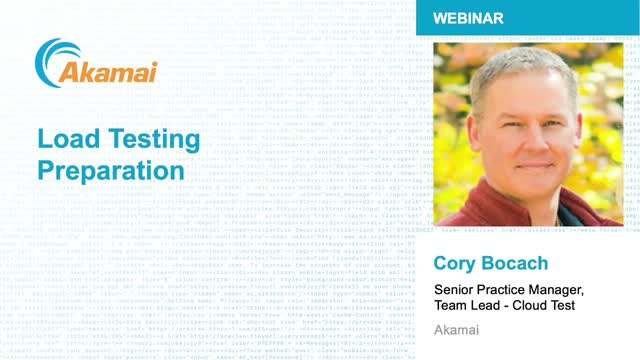 Load Testing Preparation