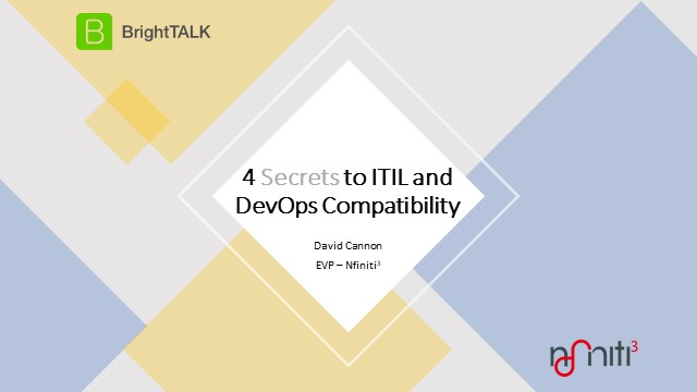 Four secrets to ITIL and DevOps Compatibility
