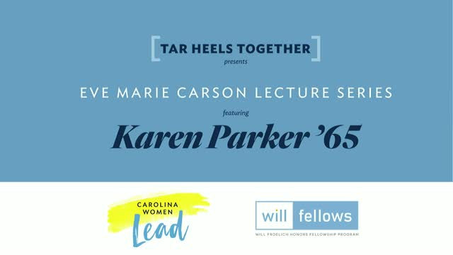 2020 Eve Marie Carson Lecture Series