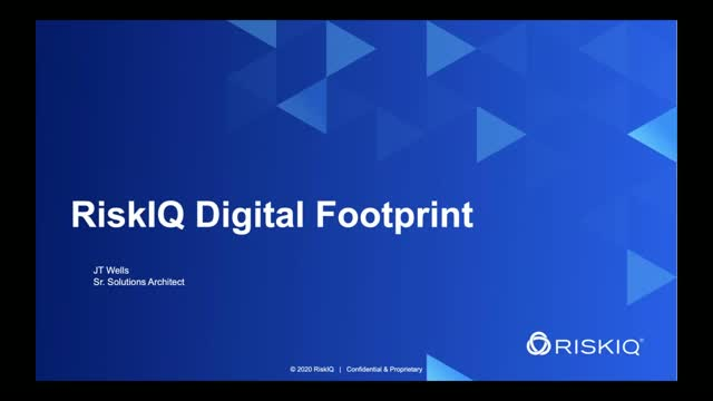 RiskIQ Digital Footprint Demo