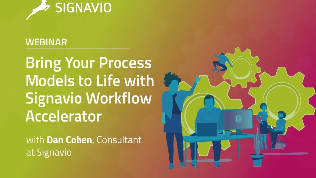 Bring Your Process Models to Life with Signavio Workflow Accelerator