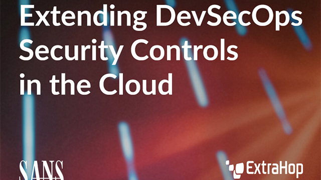 Extending DevSecOps Security Controls into the Cloud