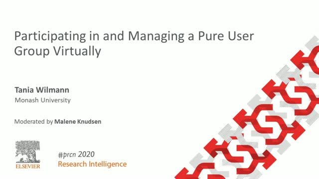 #PRCN2020: Participating in and Managing a Pure User Group Virtually