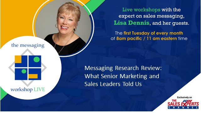 The Messaging Workshop - Live! - Ep 9 - Messaging Research Review