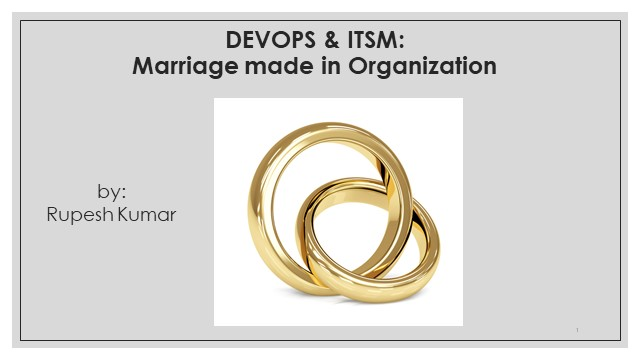 DevOps and ITSM: Marriage made in organization