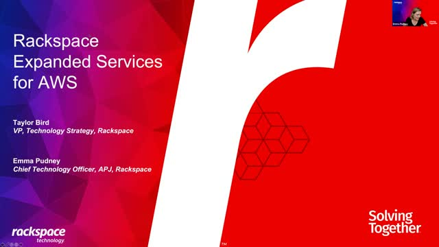 Rackspace Technology Expanded Services for AWS