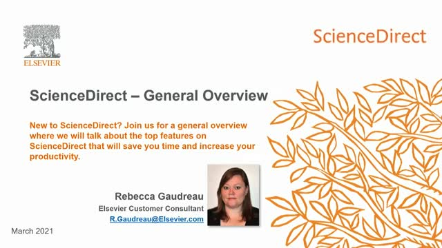ScienceDirect - General Overview