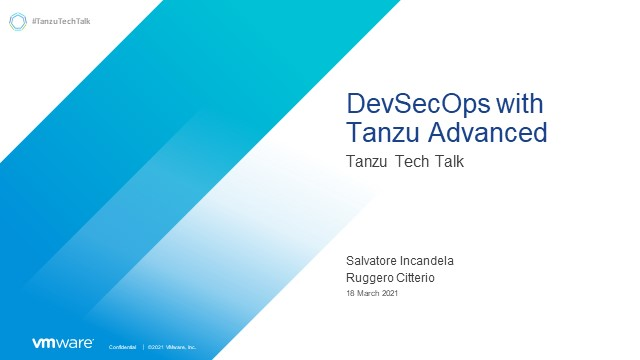 Costruire una strategia DevSecOps di successo con Tanzu Advanced