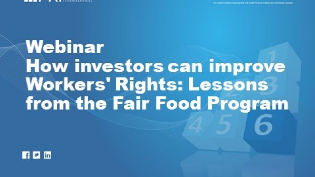How Investors can Improve Workers' Rights: Lessons from the Fair Food ...