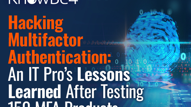 Hacking Multifactor Authentication Lessons Learned After Testing 150 6193