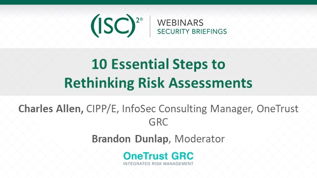 10 Essential Steps to Rethinking Risk Assessments