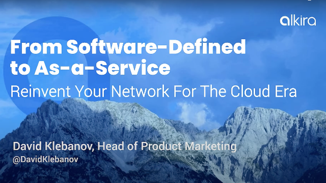 From Software-Defined to As-a-Service: Reinvent Your Network for the ...
