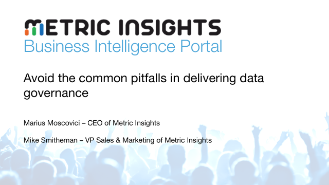 Avoid the common pitfalls in delivering data governance