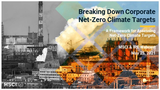 Breaking Down Corporate Net-Zero Climate Targets