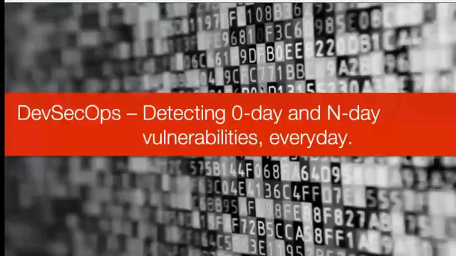 DevSecOps – Detecting 0-day and N-day Vulnerabilities, Everyday.