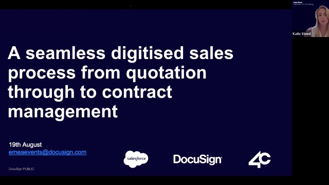 Salesforce CPQ and DocuSign CLM: A seamless digitised sales process