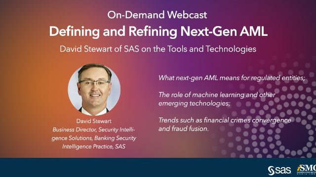 Defining and Refining Next-Gen AML