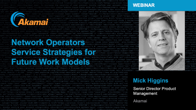 Network Operators Service Strategies for Future Work Models