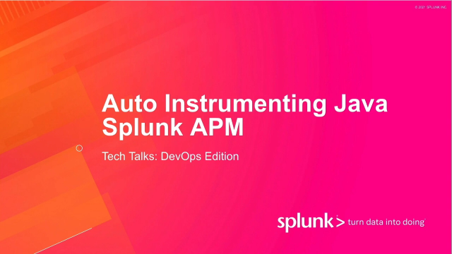 How to instrument Java Applications