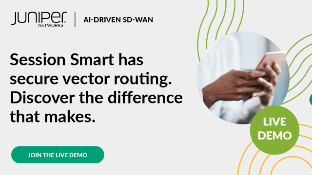DEMO: AI-Driven SD-WANsday: Session Smart Routing