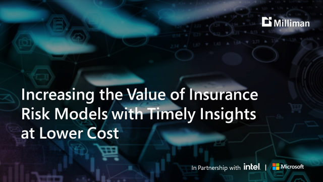 Increasing the Value of Insurance Risk Models with Timely Insights at ...