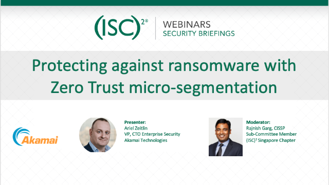 Protecting against ransomware with Zero Trust micro-segmentation