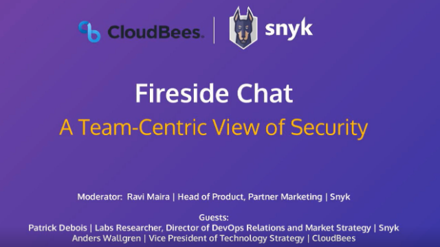 A Team-Centric View of Security with Snyk and CloudBees