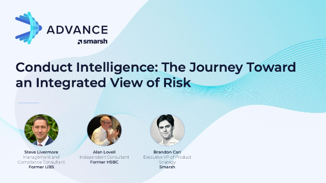 Conduct Intelligence: The Journey Toward an Integrated View of Risk